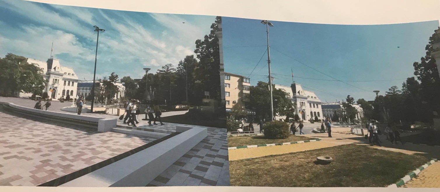 Cum va arată noua Piața a Primăriei Pitesti